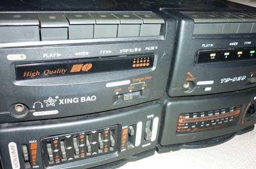 Магнитола Xing Bao Td-929, кассеты, радио