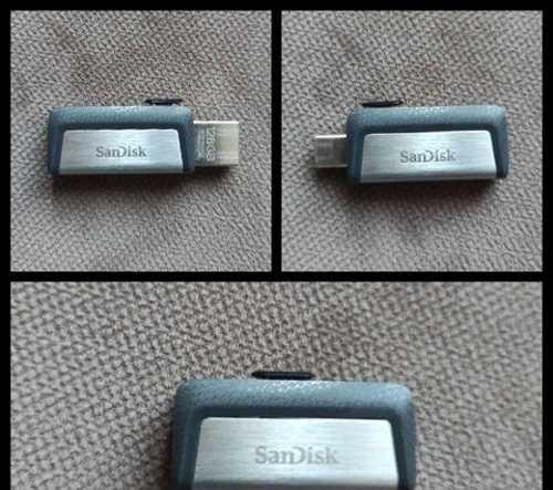 Флешка 128Гб. (USB / USB Tipe-C)