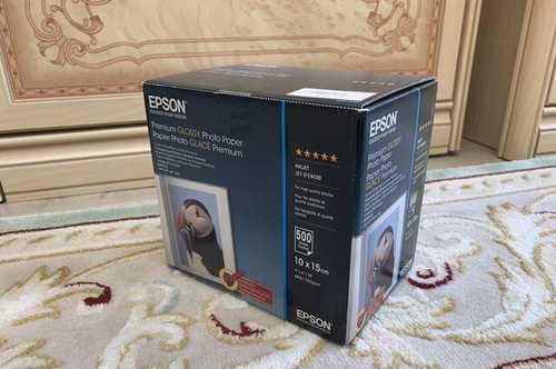 Фотобумага Epson Premium Glossy 10x15 500 листов