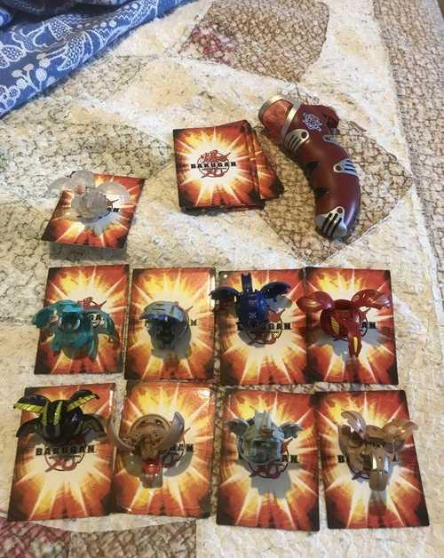 Коллекция бакуганов Bakugan из Финляндии