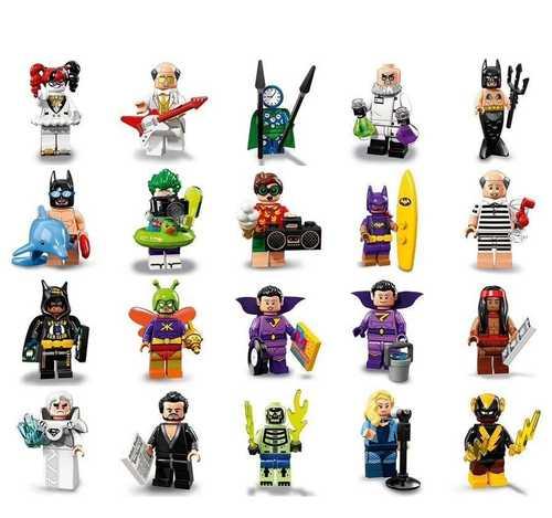 Lego minifigures batman series 2