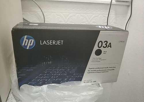 Картридж hp c3903a новый