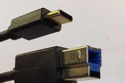 Кабель Type-C на USB-B 3.0 / Thunderbolt 3