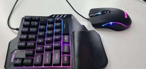 Игровая клавиатура и мышь RedThunder