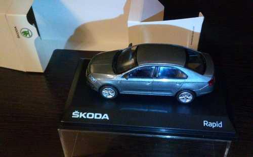 Модель Skoda Rapid в масштабе 1:43, новая, Чехия