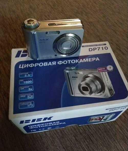 Фотоаппарат цифровой BBK DP710 (в ремонт)