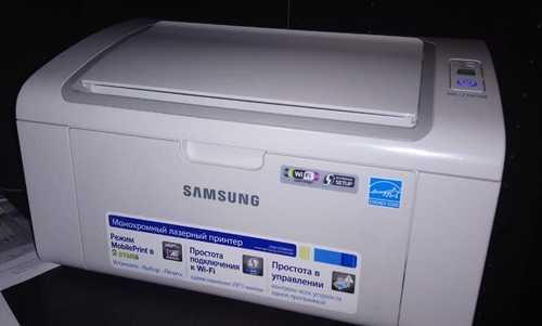 Новый Лазерный Wi-Fi принтер Samsung ML-2165W