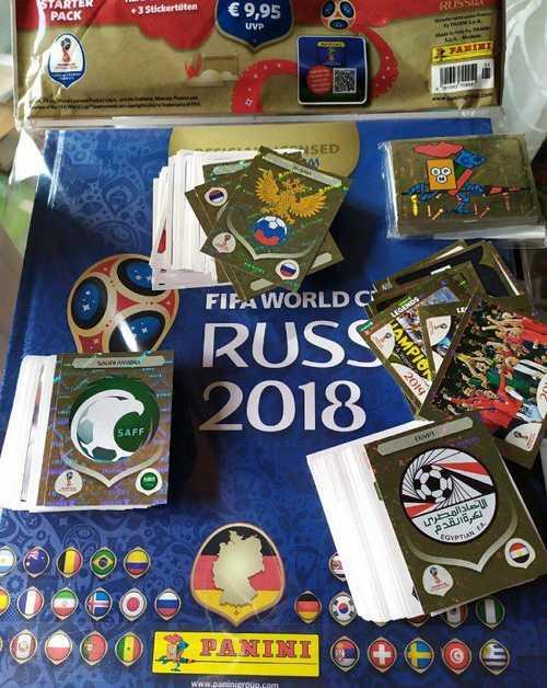 Panini наклейки чемпионат мира 2018