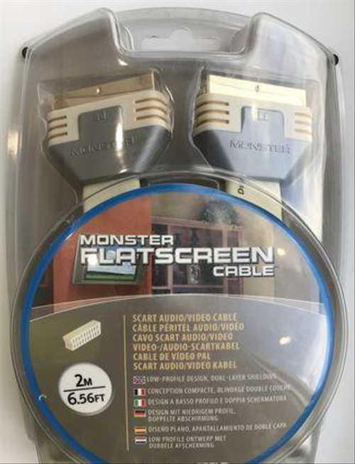 Monster cable scart Flatscreen