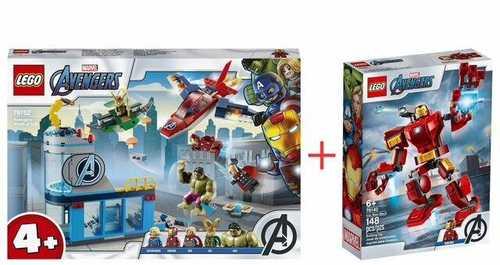 Lego Marvel Гнев Локи + Железный Человек: робот