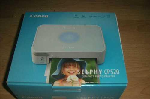 Фотопринтер Canon Selphy CP520 Новый