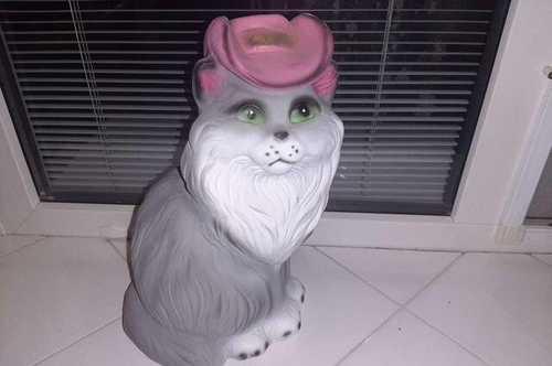 Садовая фигура кот в шляпе