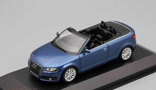 1:43 Audi A3 Cabriolet - 2007 - Blue Metallic