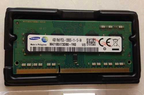 4GB DDR3L 1600Mhz Samsung M471B5173DB0-YK0