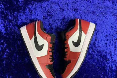 Jordan 1 Low Red Black