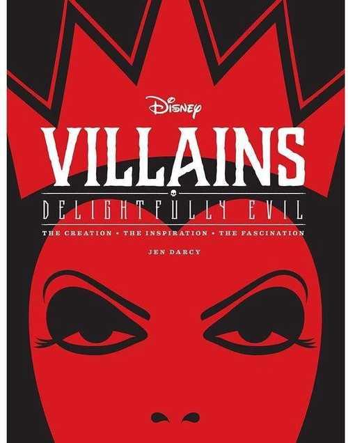 Disney Villains книга Дисней