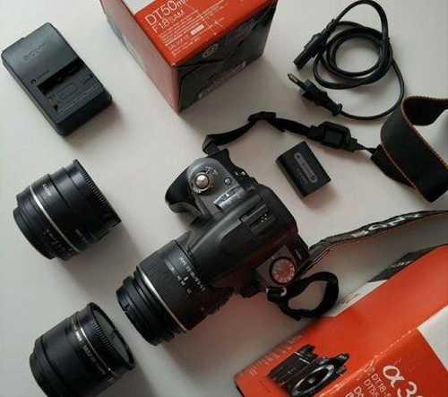 Sony A380 + объективы SAL1855, SAL50F18, SAL28F28