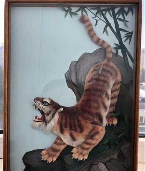 Панно, картина с тигром