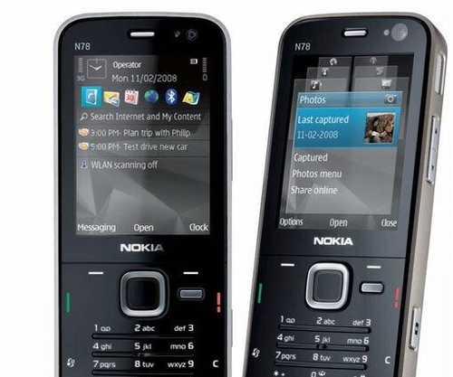Nokia N78 black Новый