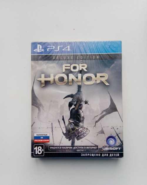 Новый диск с игрой For Honor PS 4