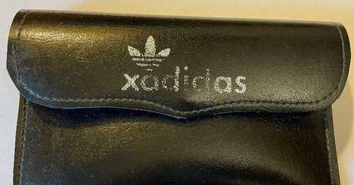Кошелек ”adidas” кожаный черного цвета. 1970-х гг