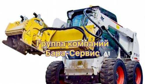 JCB мини погрузчик - фреза дорожная - державки