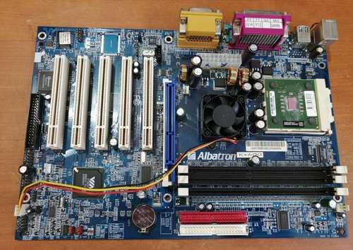 Albatron KX600+athlon 2000+(462 ретро)