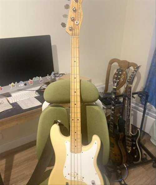 Бас гитара fender bullet bass deluxe usa