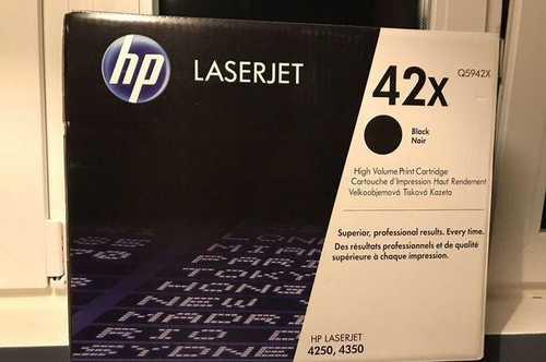 Картридж HP Q5942X Hewlett Packard LaserJ