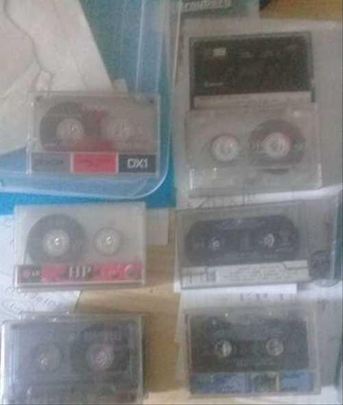 Аудиокассеты из 90х