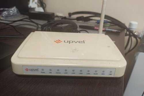 Wi-Fi роутер upvel UR-344AN4G поддержка модемы 4G