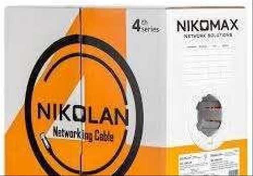 Витая пара utp nikolan 4100c-gy cat 5e