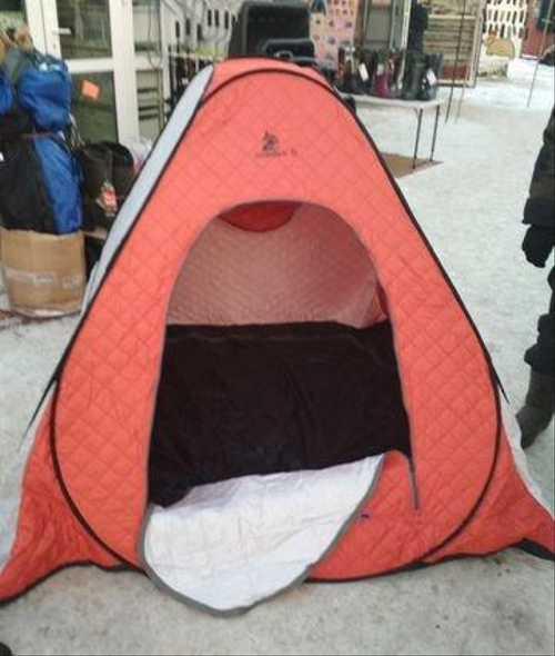 Утепленная трехслойная зимняя палатка | Festima.Ru - Мониторинг объявлений
