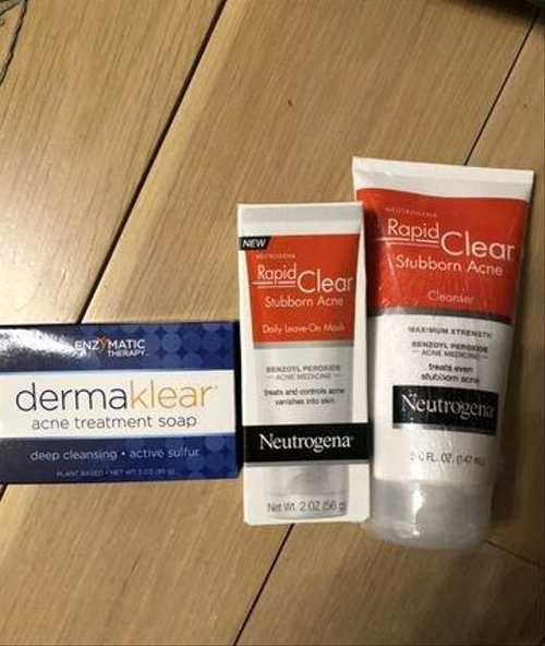 Косметика Dermalogica, Neutrogena, PCA