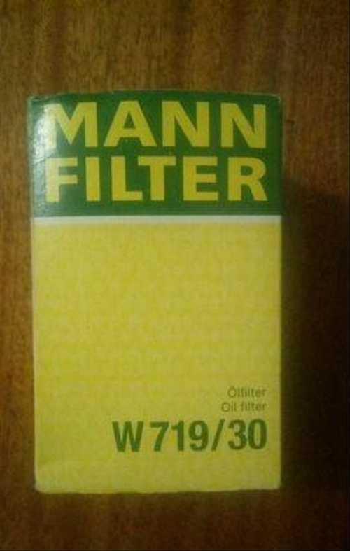 Маслянный фильтр mann-filter W 719/30