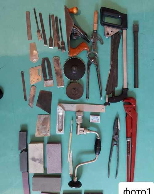 Инструменты столярно-плотницкие комплект СССР