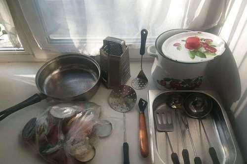 Разная посуда + Кастрюля и Сковорода
