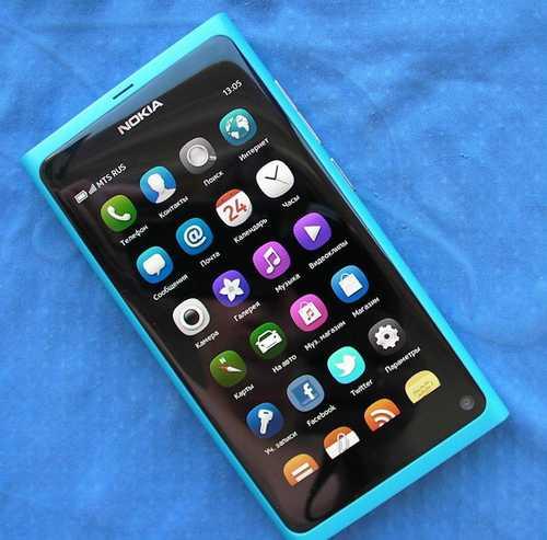 Nokia N9 blue в отличном состоянии