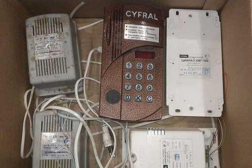 Комплект домофона Цифрал (Cyfral)