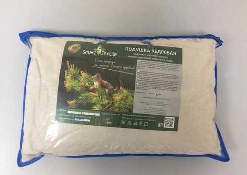 Подушка с гречневой лузгой и кедровым орехом