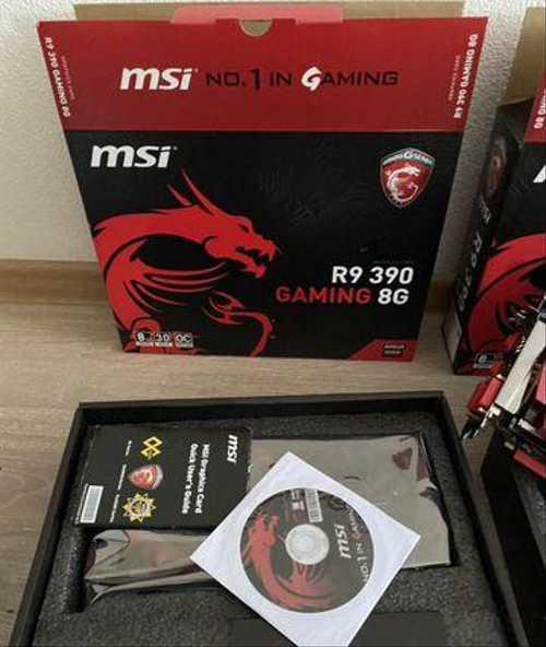 Видеокарта msi r9 390 8gb