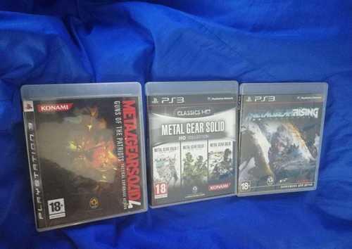 Ps3 Metal gear solid коллекция игр