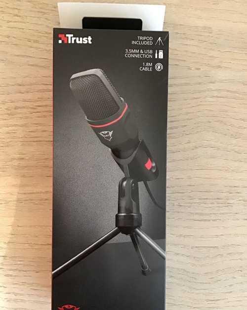 Микрофон настольный Trust GXT 212 mico USB