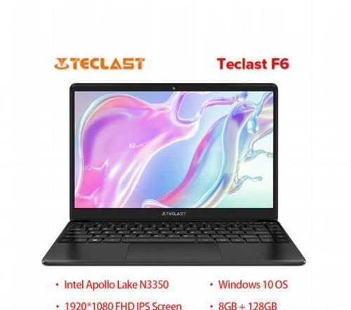Teclast F6 8/128Гб 13,3" IPS WIN10 новый ноутбук