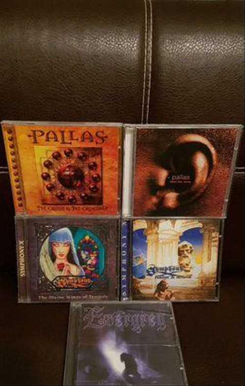 CD Symphony X, Evergrey, Pallas, Pendragon