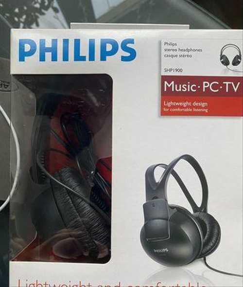 Новые наушники проводные Philips SHP I900