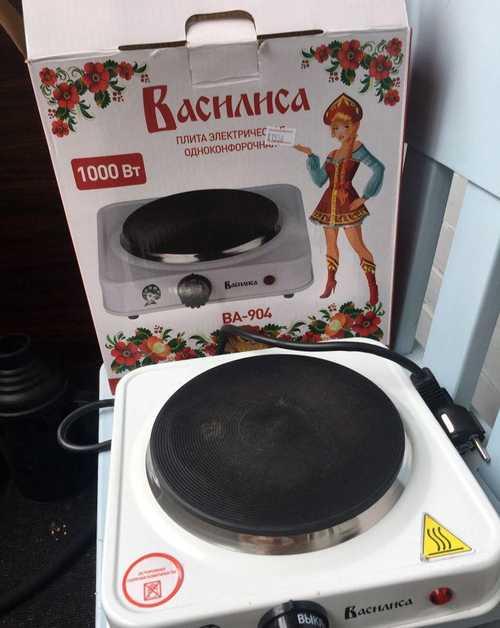 Плитка электрическая однокомфорочная Василиса
