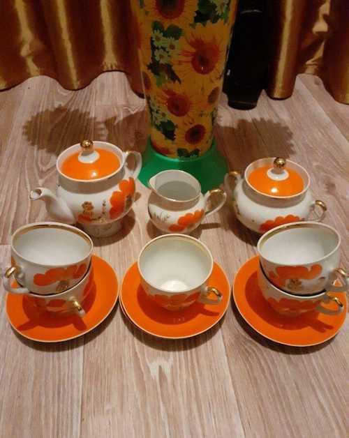 Сервиз чайный, винтаж