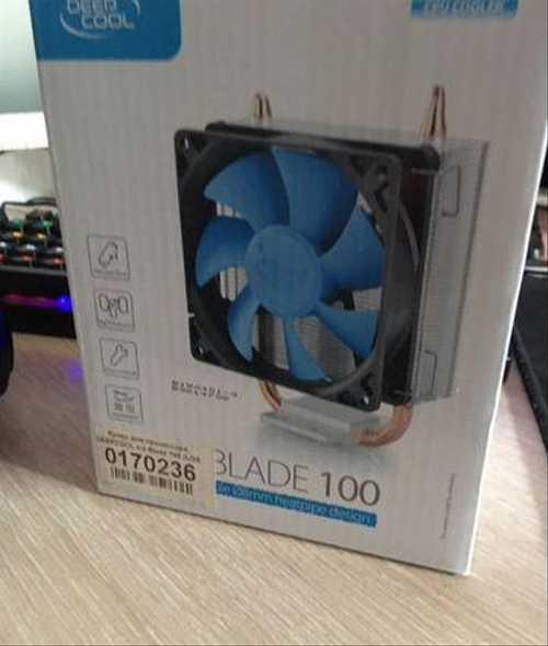 Кулер процеccорный deepcool ice blade 100