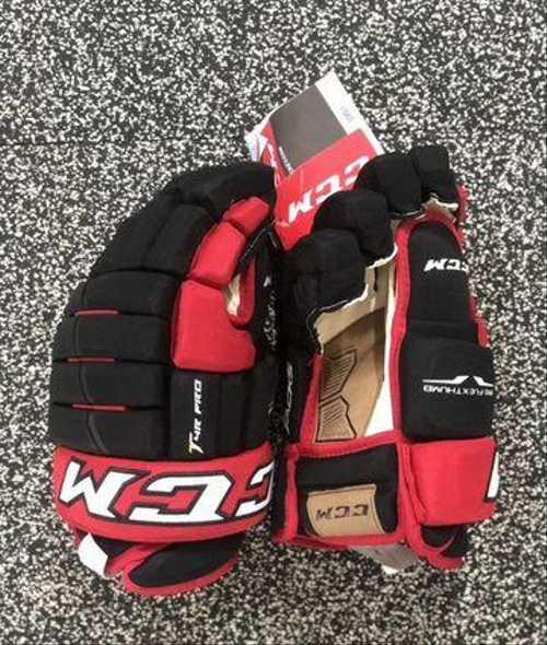 Перчатки хоккейные CCM 4Rol Pro SR “15 черн/красн